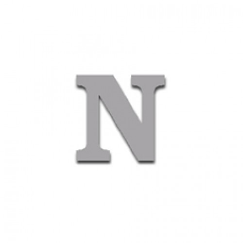 Letter N 90mm Serif